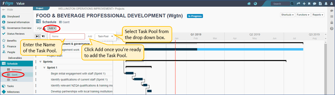 Task Pools